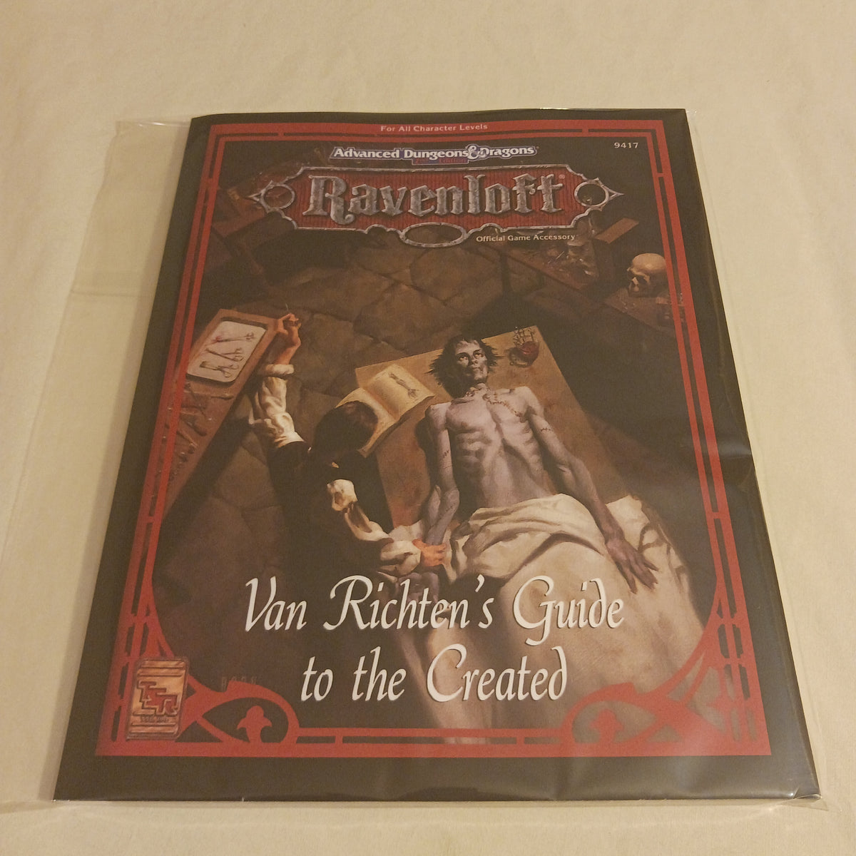 2nd edition Ravenloft Van Richten's Guide to the Created – treasuredhobbies